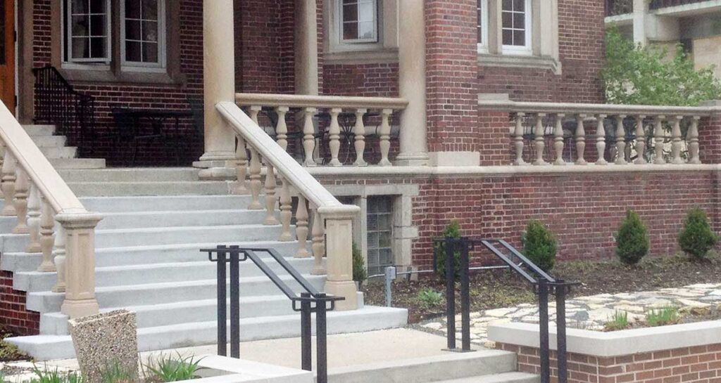 Photo Gallery - Limestone Railings - Liberty Limestone
